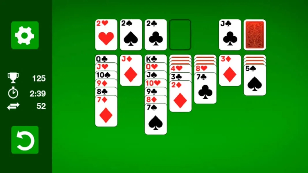 FreeCell Solitaire Classic 🕹️ Spil Gratis på Play123
