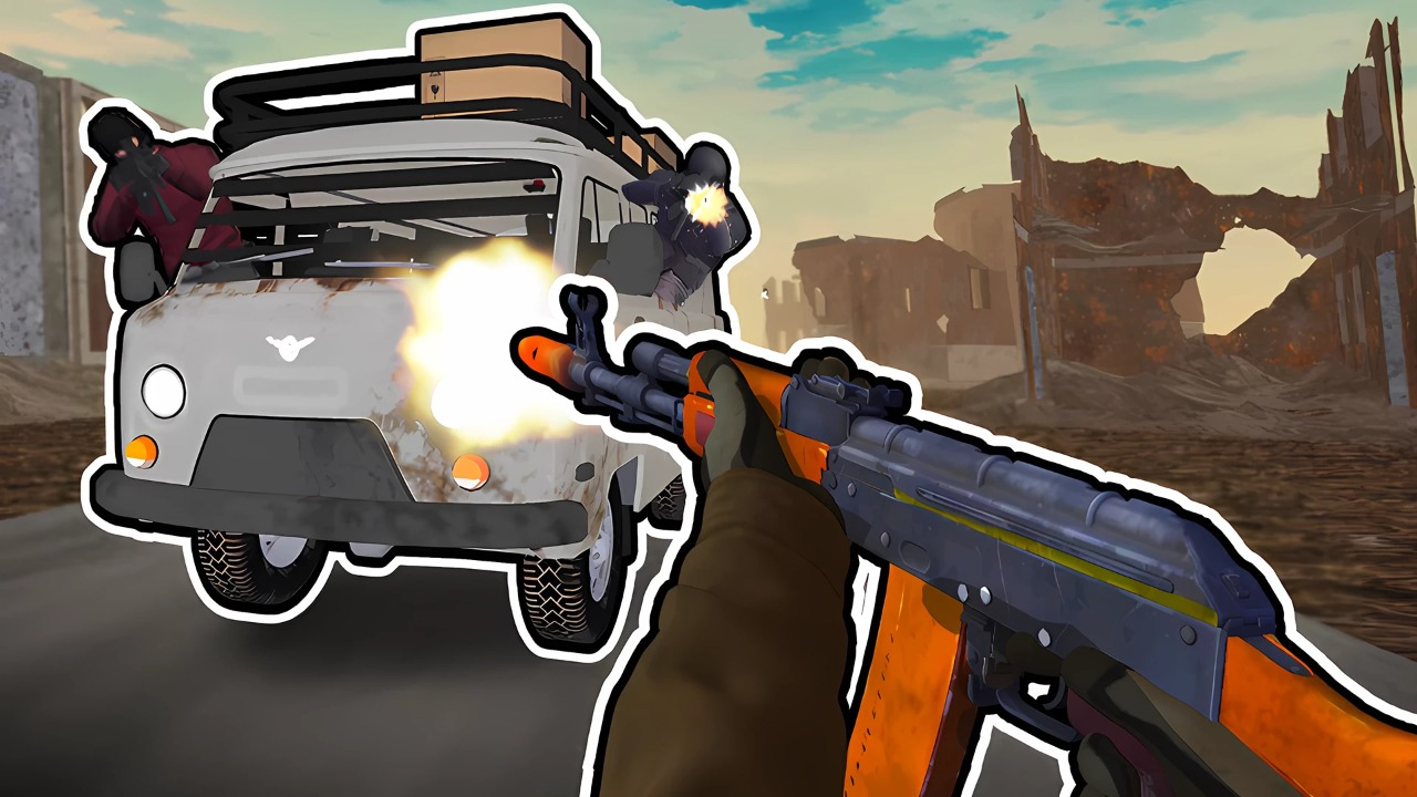 Grandfather Road Chase: Realistic Shooter
